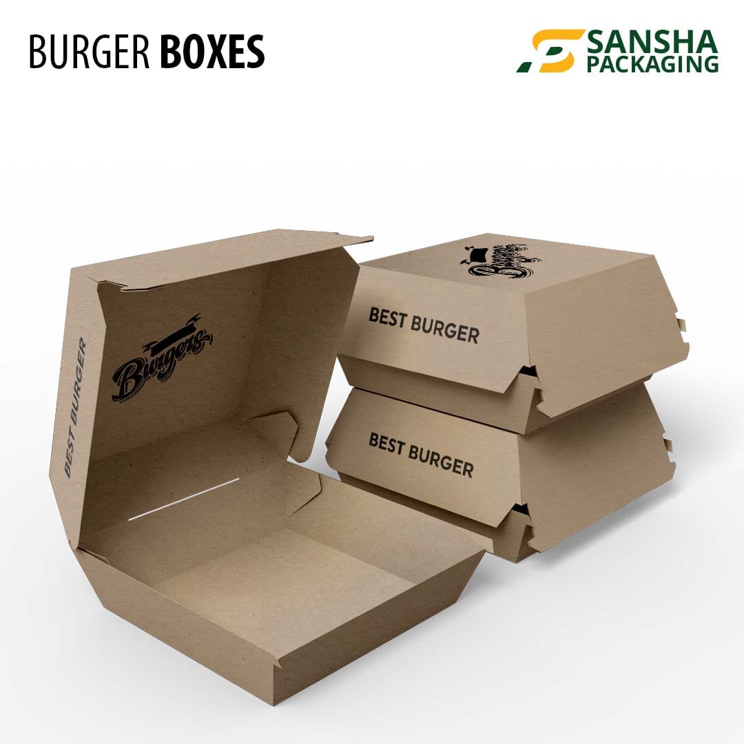 Burger Box | Burger Packaging boxes | Fast food boxes