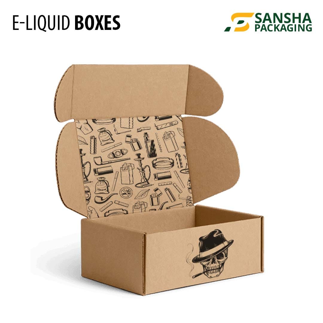 E-Liquid Boxes - Sansha Packaging
